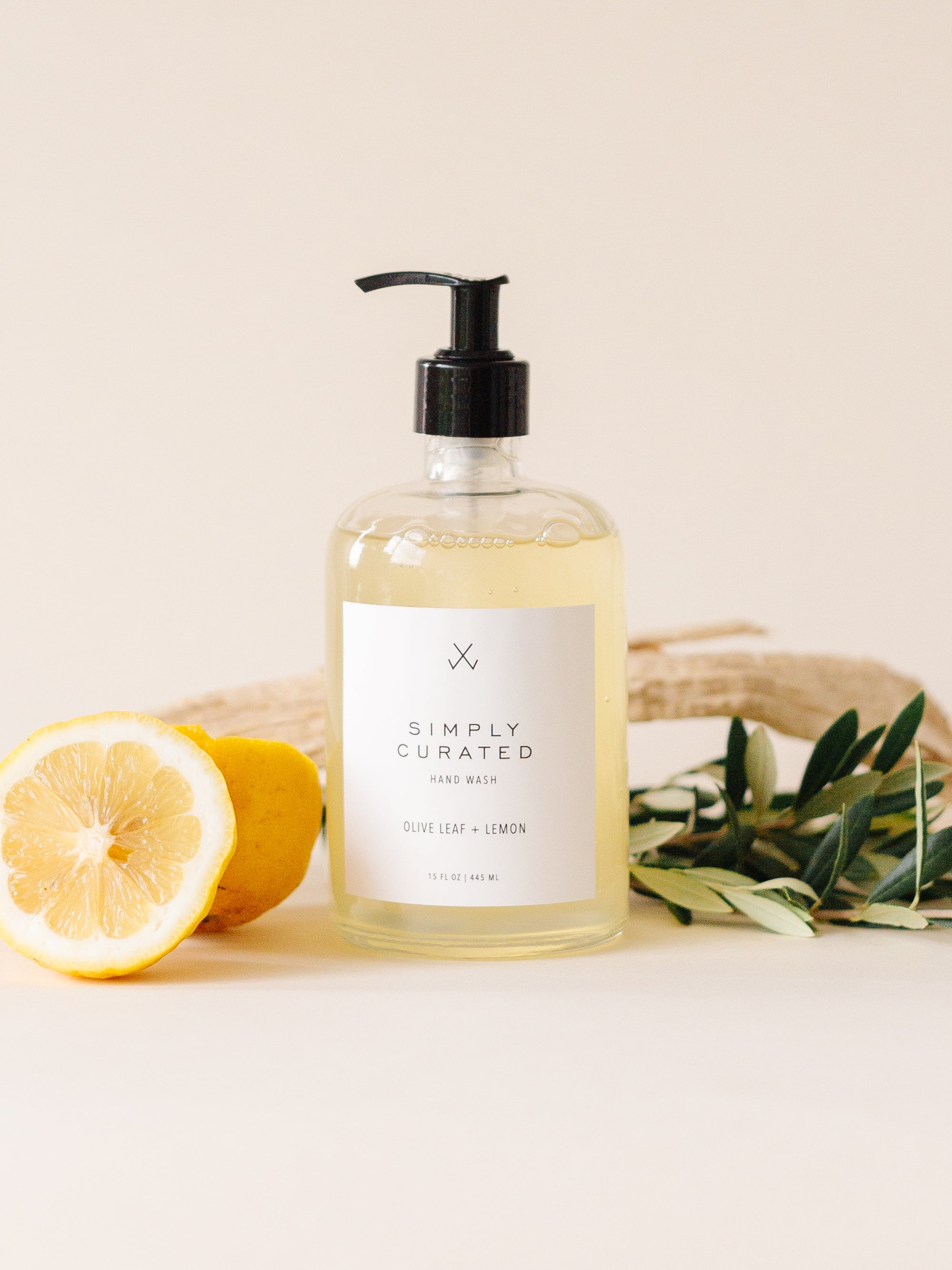 Olive Leaf + Lemon Hand Wash – Simply Curated