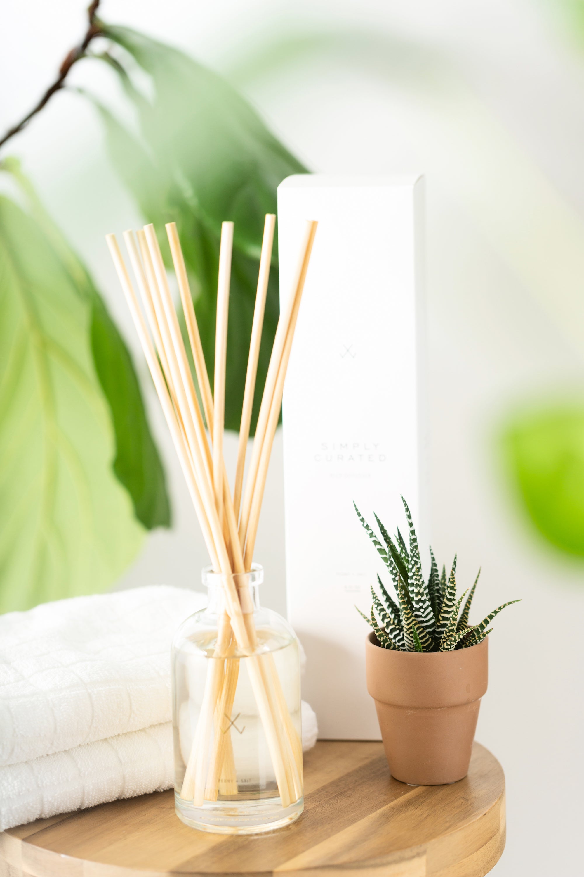 Peony + Salt Reed Diffuser – Simply Curated