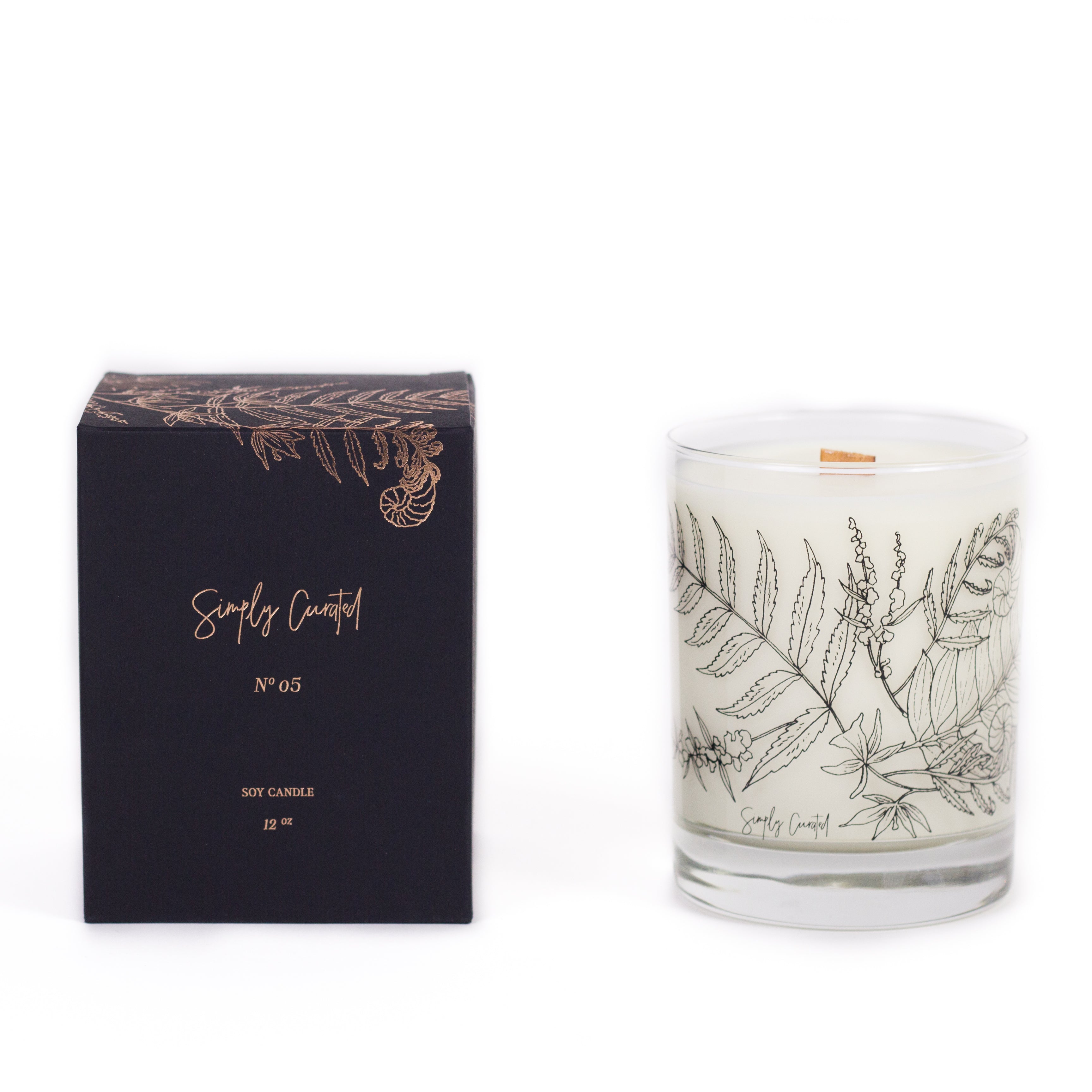 No. 05 Spring Forest - 12 oz Glass Botanical Candle – Simply Curated
